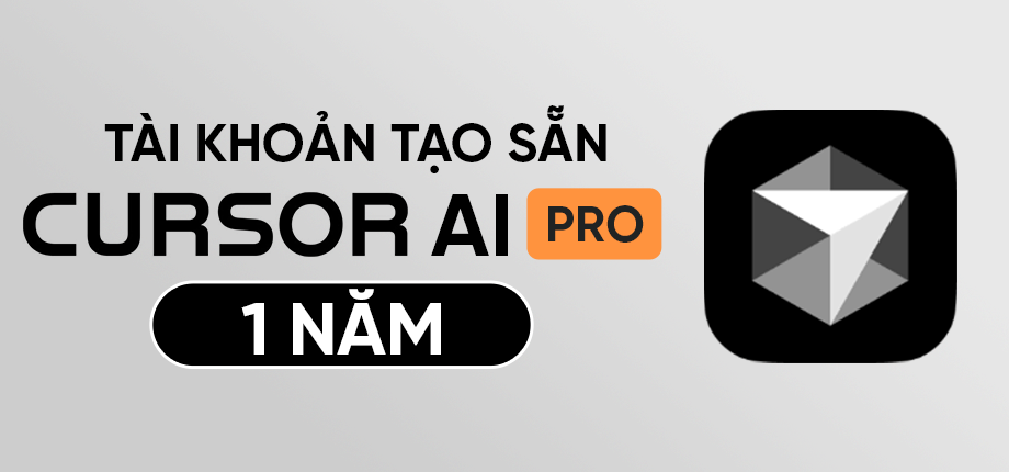 Cursor AI Pro 1 Năm - Tài khoản tạo sẵn | Divine Shop